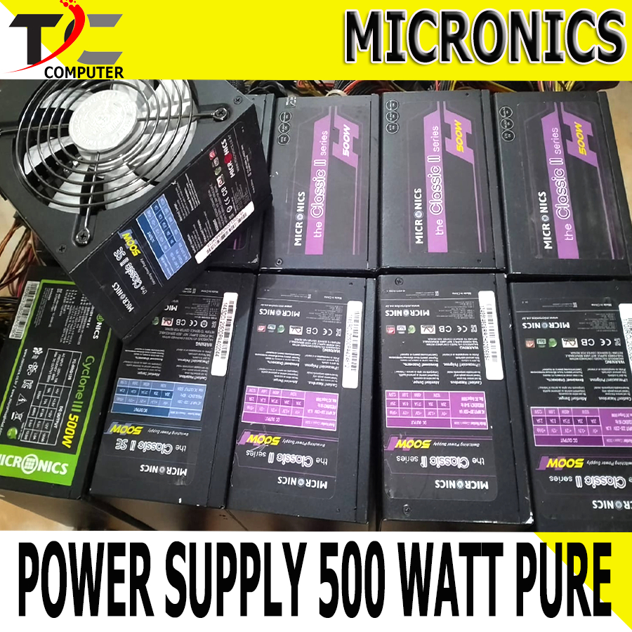 Jual Power Supply 500W PSU 500 Watt - Merk Korea Seragam | Shopee Indonesia