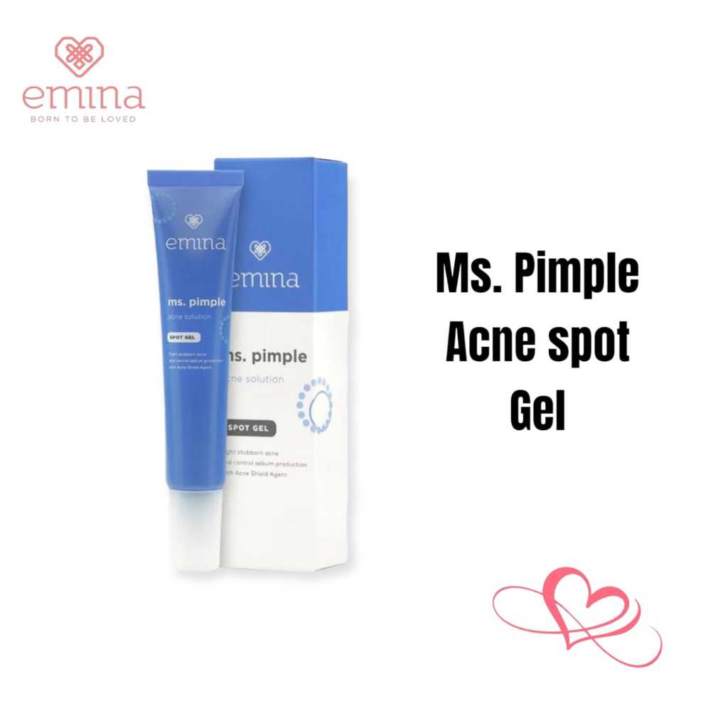 Jual EMINA Ms. Pimple Acne Solution Spot Gel 15 Ml | Shopee Indonesia