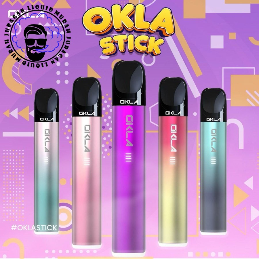 Jual Okla Stick 380mAh Pod Kit Pods Authentic by Okla Vape | Shopee ...