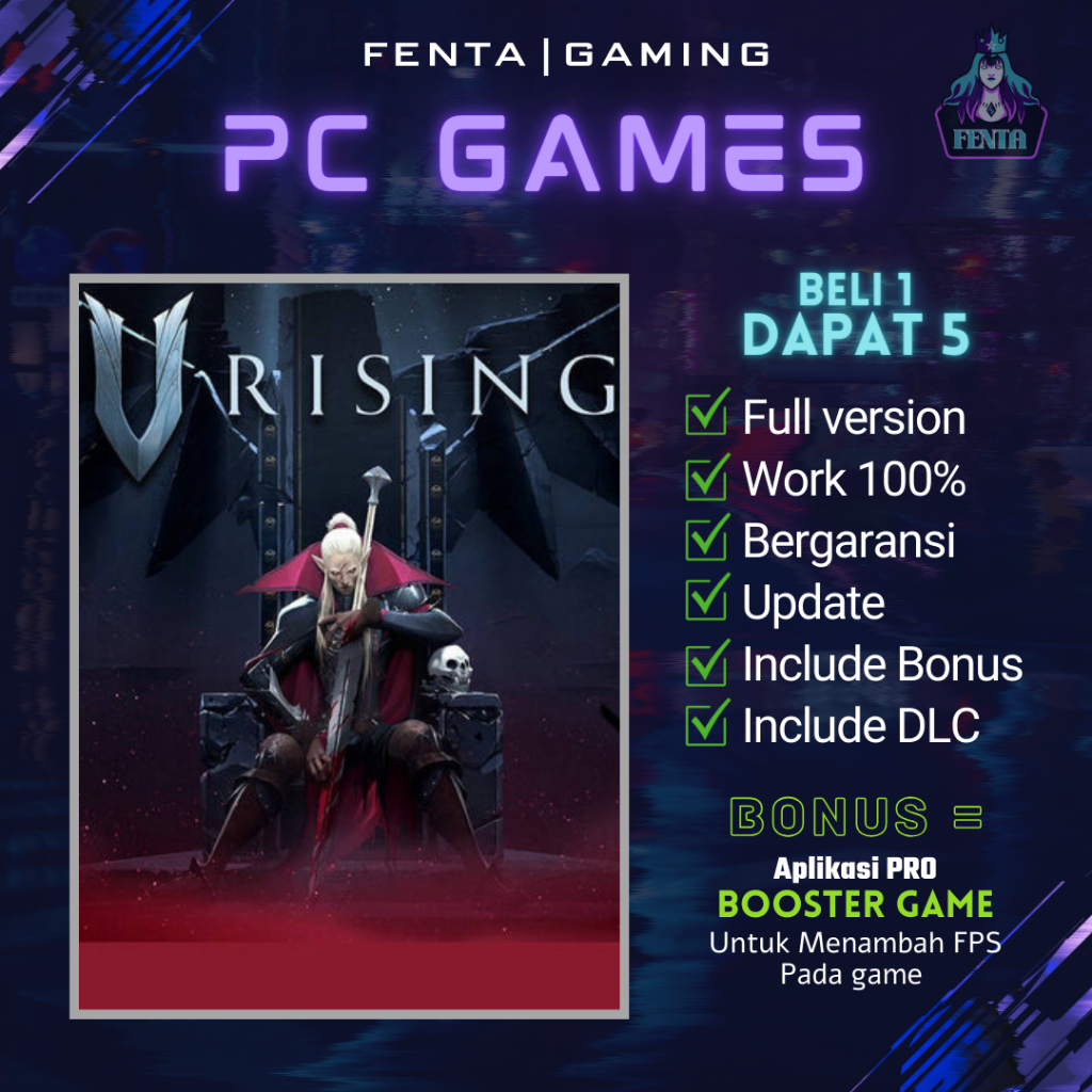 Jual V RISING - GAME PC - GAME LAPTOP | Shopee Indonesia