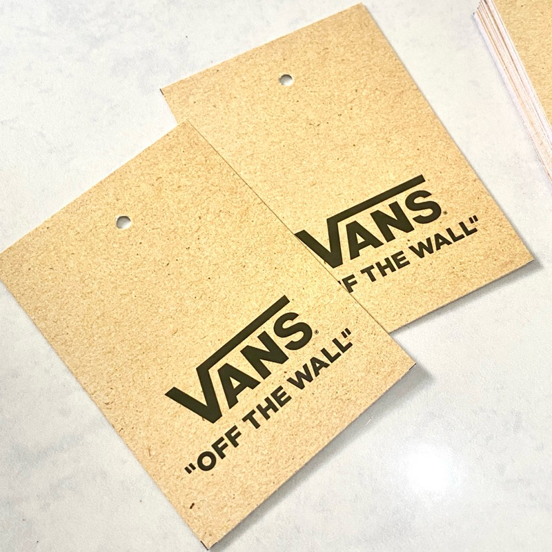 Jual HANGTAG VANS // LABEL TAG VANS // LABEL SEPATU // HANGTAG CUSTOM ...