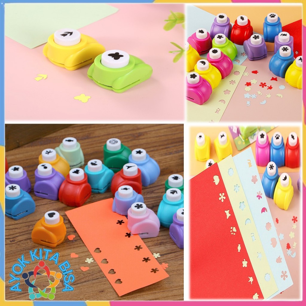 Jual AKB Pembolong Kertas Mini Berbagai Bentuk Hewan Lucu Paper Cutting ...