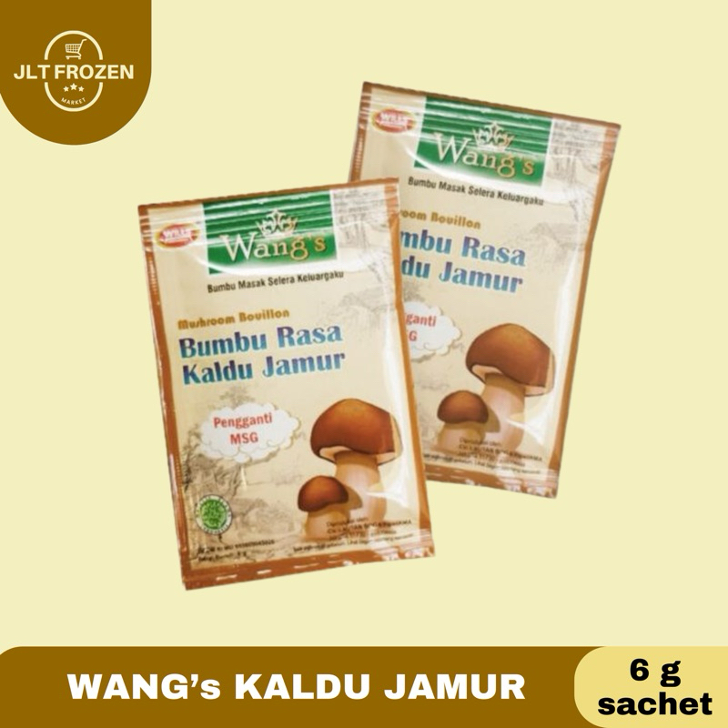 Jual Wangs Bumbu Kaldu Jamur / Kaldu Jamur Bubuk Penyedap Rasa - Sachet ...