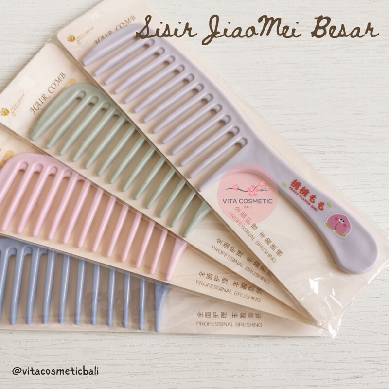Jual Sisir JiaoMei Besar Jarang2 Longgar Jarang hair comb Jarak Untuk ...