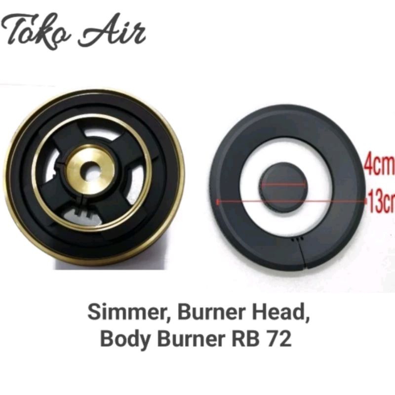 Jual Sparepart Kompor Rinnai RB 72 S / RB 72 G Spare part Kompor Tanam ...