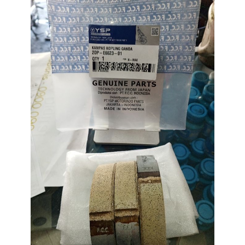 Jual KAMPAS GANDA ONLY 2DP NMAX OLD VARIO 125 VARIO 150 ORIGINAL YSP ...