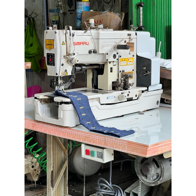 Jual MESIN LUBANG KANCING SIMARU SM781 HIGHSPEED INDUSTRIE | Shopee ...