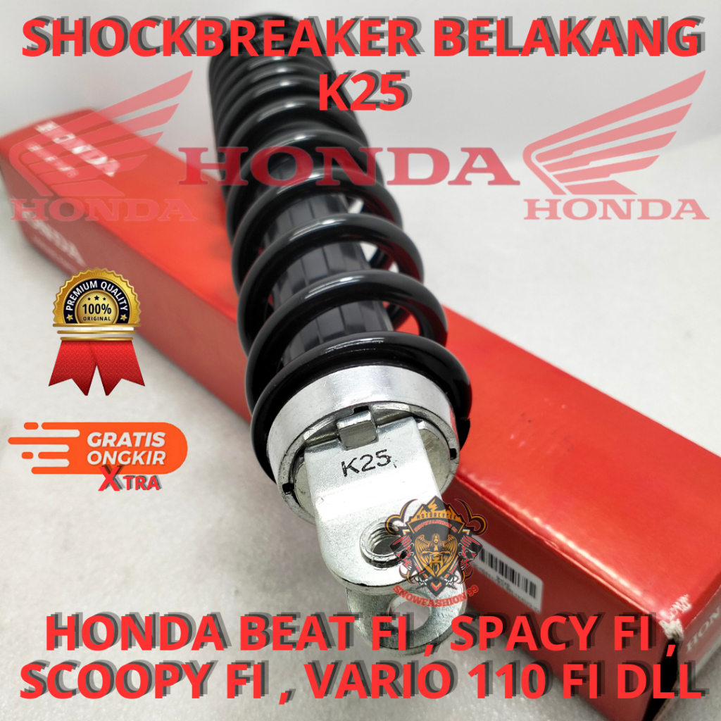 Jual SHOCKBREAKER HONDA BEAT FI K25 SHOCK BELAKANG BEAT FI ,BEAT FI ESP ,SCOOPY FI ,SPACY FI ...