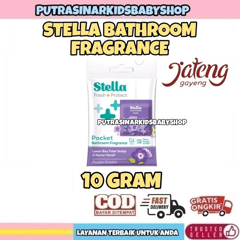 Jual [PUTRASINARKIDS] STELLA POCKET BATHROOM FRAGRANCE 10GR PENGHARUM ...