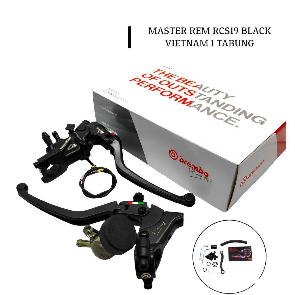 Jual master rem RCS 19 korsa corta tabung smoke PNP Ninja 250 Ninja 150 ...