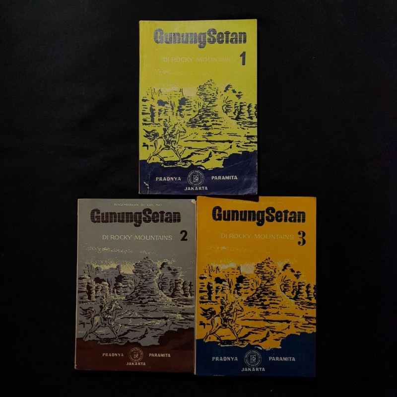 Jual Buku Gunung Setan di Rocky Mountains Jilid 1-3 (Tamat) Original ...
