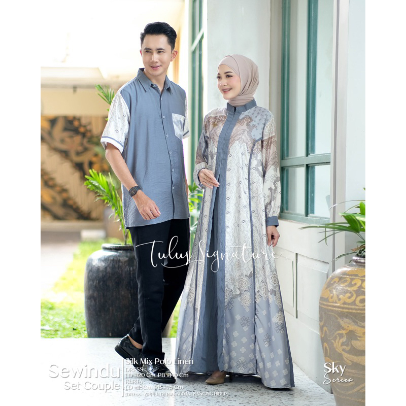 Jual SEWINDU SET COUPLE / BAJU SET SEPASANG LEBARAN TERBARU / BAJU SET ...