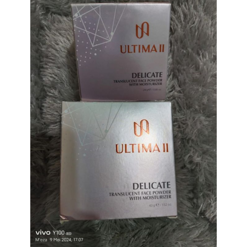 Jual ULTIMA ll DELICATE TRANSLUCENT FACE POWDER WITH MOISTURIZER 24g ...