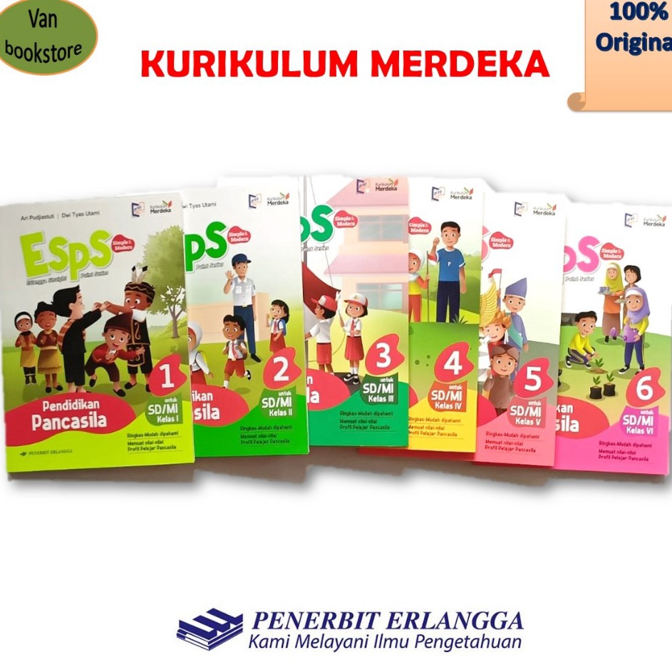 Jual Product Exclusive Esps Pendidikan Pancasila Revisi SD Kelas 1 2 3 4 5 6 Kurikulum Merdeka ...