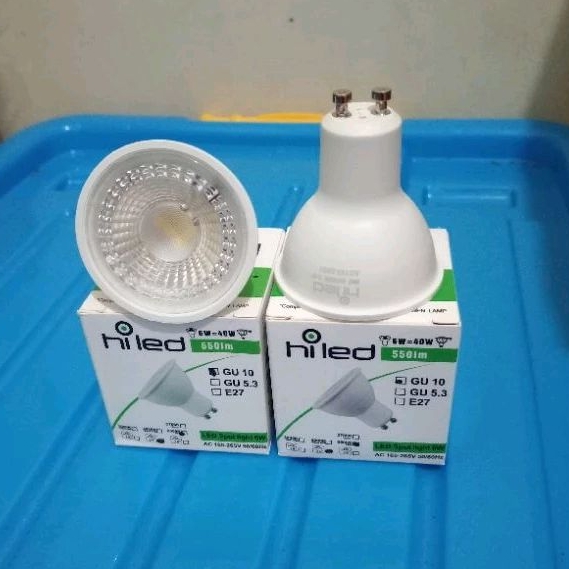 Jual Hiled Lampu Sorot GU10 COB 6W / Lampu Spotlight hiled Gu10 6W ...