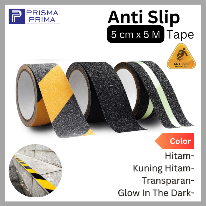 Jual Lakban Stiker Isolasi Anti Slip Licin Grip Tape Tangga Lantai | Shopee Indonesia