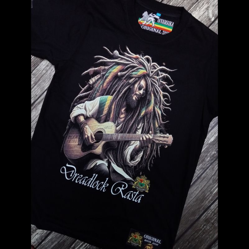 Jual Baju Reggae kaos Dreadlock Rasta t-shirt Reggae Original Javamaika ...