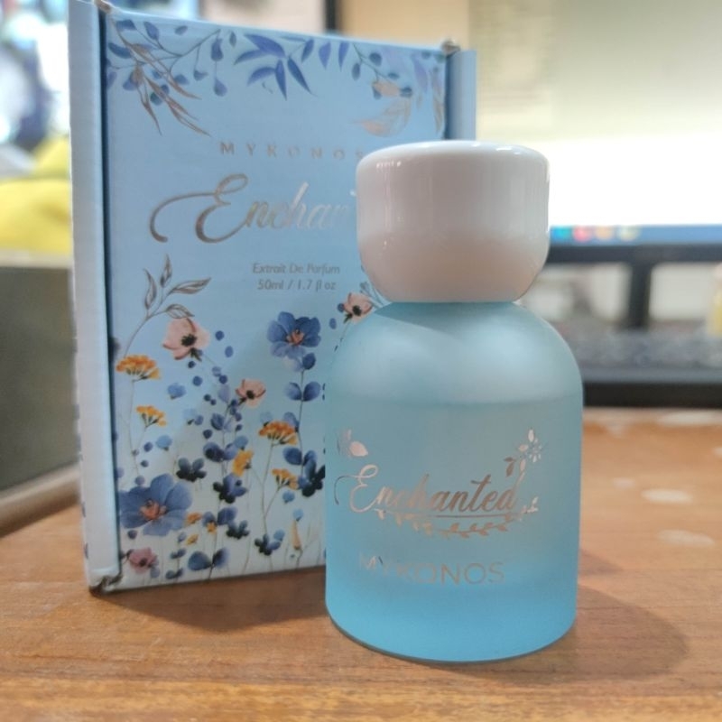 Jual Preloved Mykonos Parfum Enchanted 50ml (Isi +- 75% sesuai di foto ...