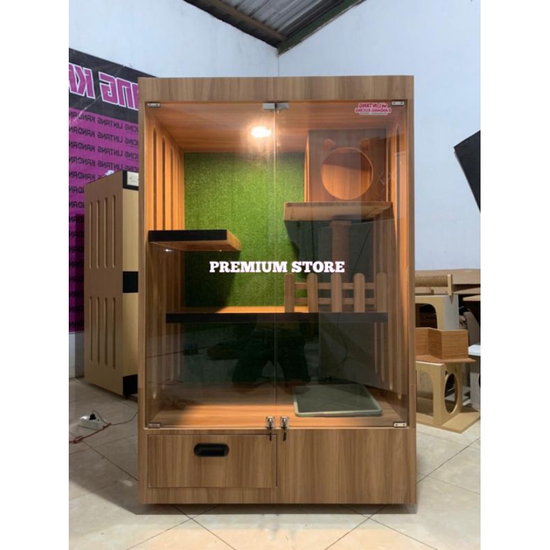 Jual Kandang kucing premium kandang kucing minimalis kandang kucing ...