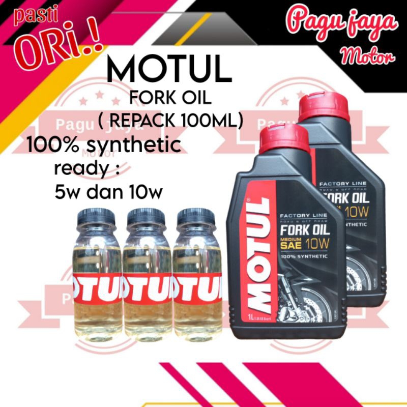 Jual MOTUL FORK OIL REPACK 100ML OLI SHOCK SKOK SAE 10W DAN 5W | Shopee Indonesia