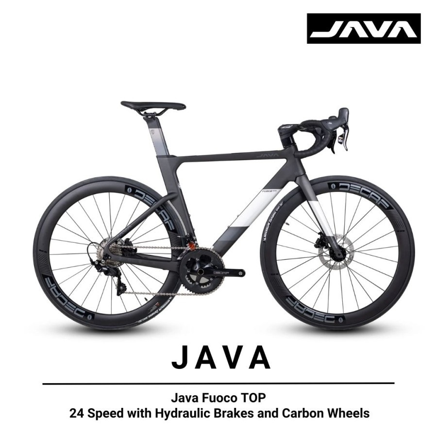 Jual JAVA FUOCO TOP AERODYNAMIC ROAD BIKE 2024 R7120 24 SPEED WITH ...