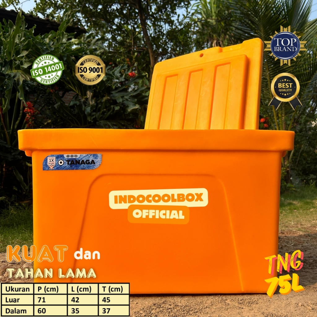 Jual Cooler Box Tanaga 75 Liter Termos Es Kotak Tempat Es Batu Daging ...
