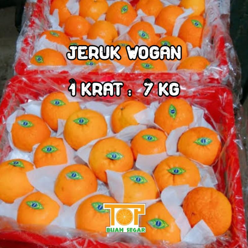 Jual JERUK WOGAN MANIS 1 DUS 6.5 KG - 7 KG DAN 9 KG ( JERUK WOKAM / WOGAN PREMIUM ) | Shopee ...