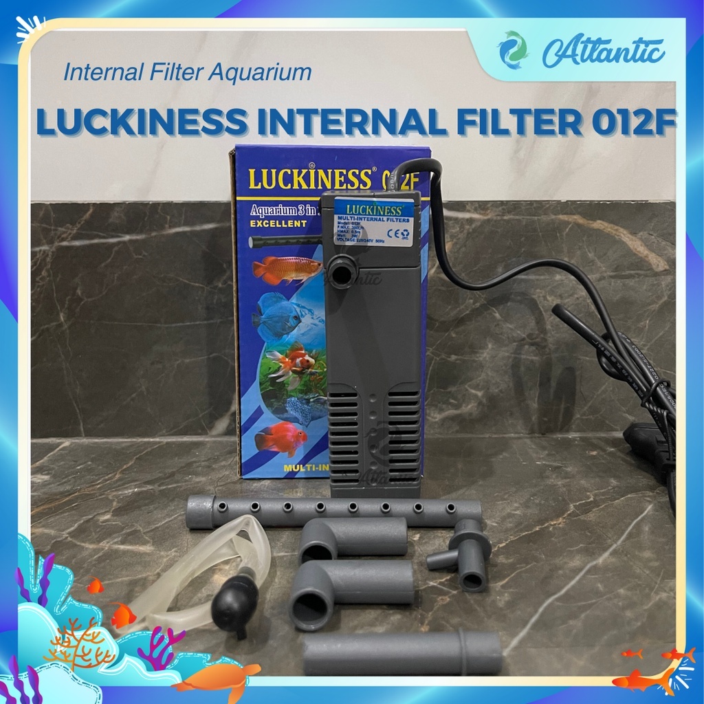 Jual LUCKINESS 012F ROSSTON 1000L Pompa Internal Filter Aquarium Aquascape Eco Low Watt | Shopee ...