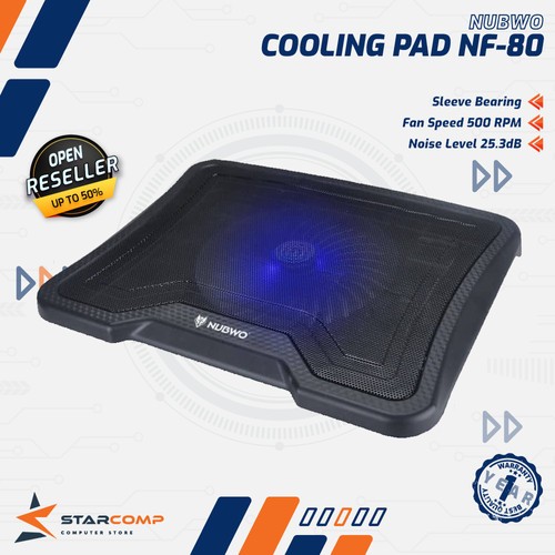 Jual NUBWO NF-80 ARMOUR CoolingPad Nubwo NF80 Cooling Pad | Shopee Indonesia