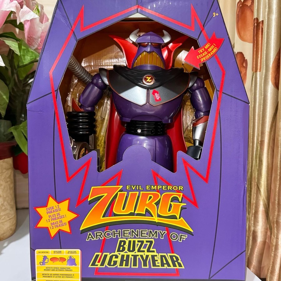 Jual Figure Talking Zurg Toy Story Original Disney Store | Shopee Indonesia
