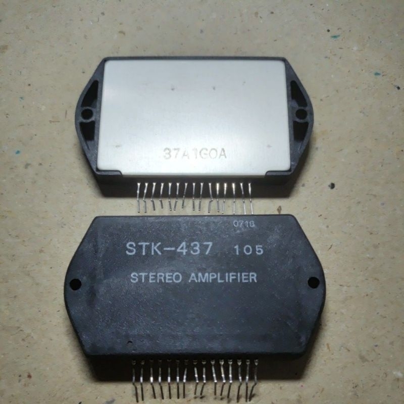 Jual IC STK 437 STEREO AMPLIFIER (ORIGINAL) | Shopee Indonesia