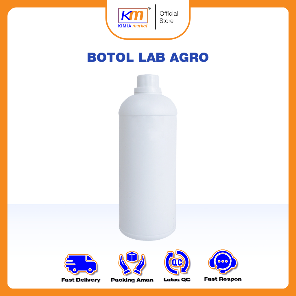 Jual Botol Lab 1 Liter PS 09 / Botol Agro | Shopee Indonesia
