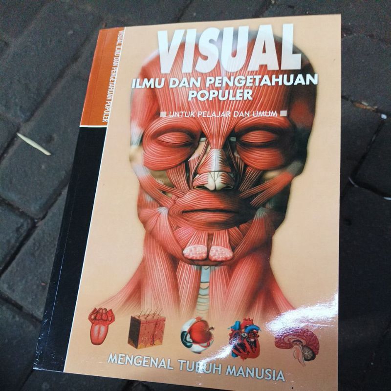 Jual buku visual ilmu pengetahuan populer mengenal tubuh manusia organ ...