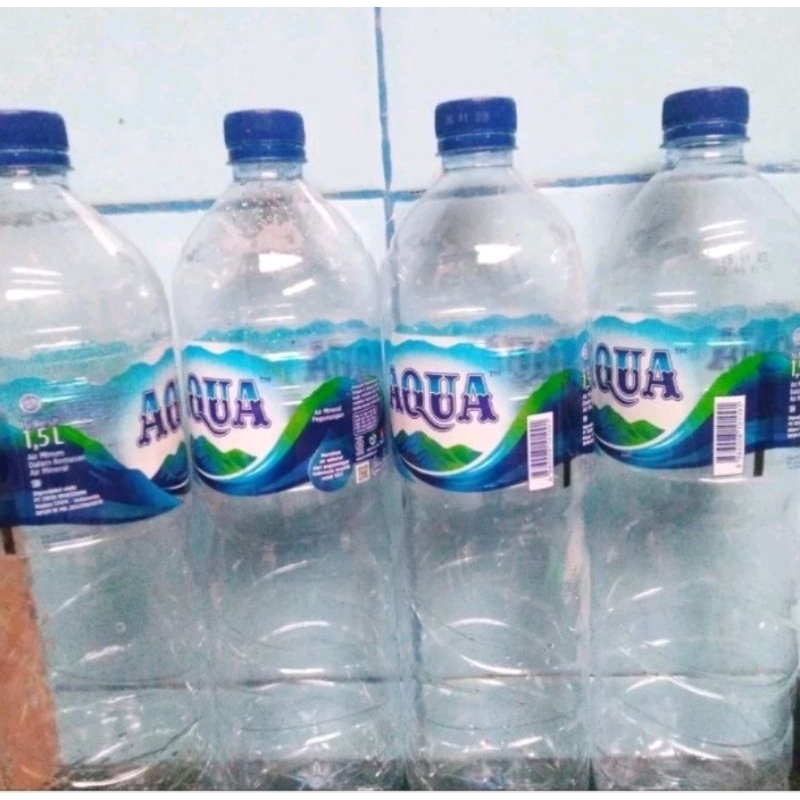 Jual Botol aqua bekas utuh (20pc) beli 2 gratis 5 | Shopee Indonesia