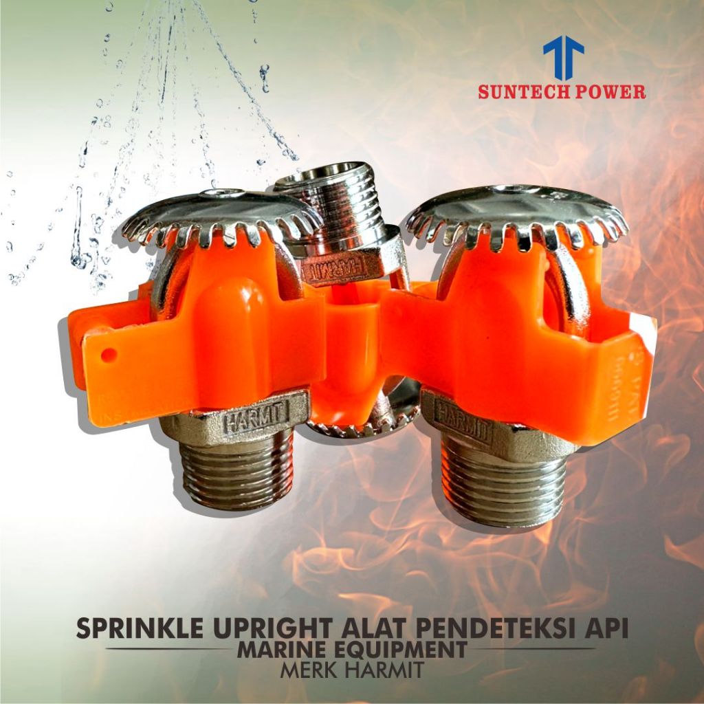 Jual Sprinkle Upright Harmit Alat Pendeteksi Api Head DN15 68°C 1/2 ...