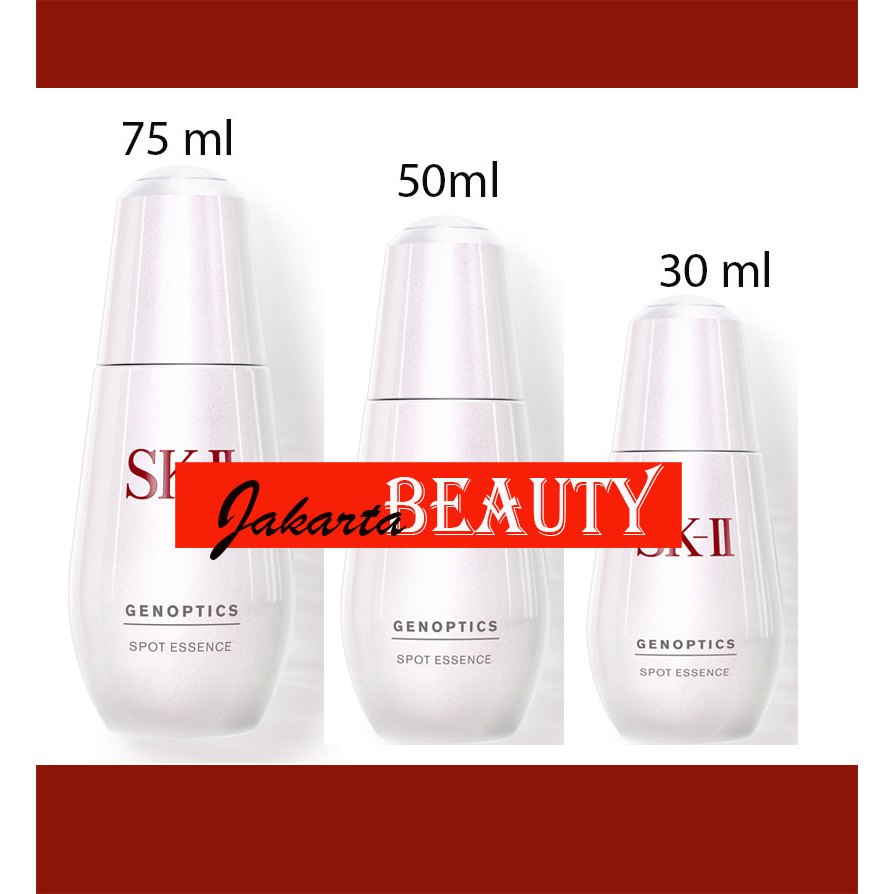 Jual SK genoptics spot essence / SERUM SERUM FLEK SK-II | Shopee Indonesia