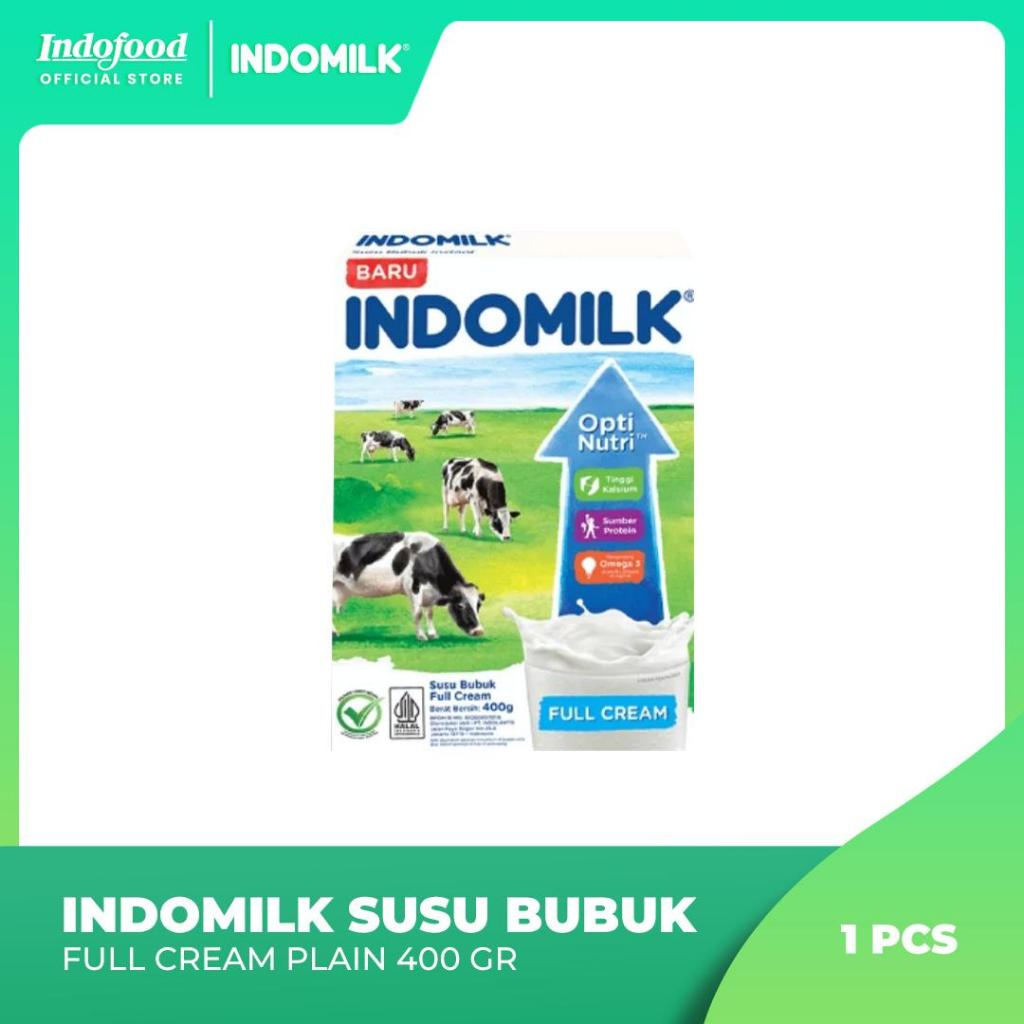Jual Susu Bubuk Indomilk Reguler Plain 400gr | Shopee Indonesia