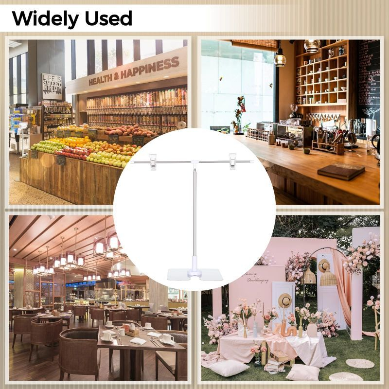 Jual Pop Display Meja Universal Hanging Stand Display Banner Display ...