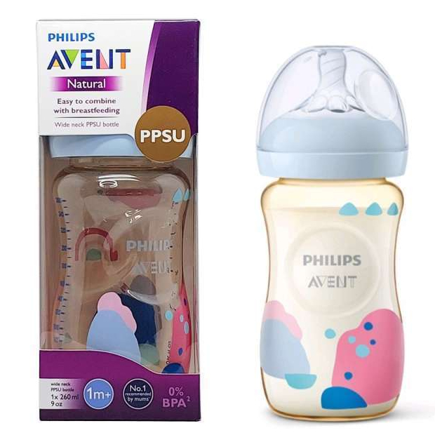 Jual Botol Susu Philips Avent Natural PPSU Bottle 120ml / 260ml ...