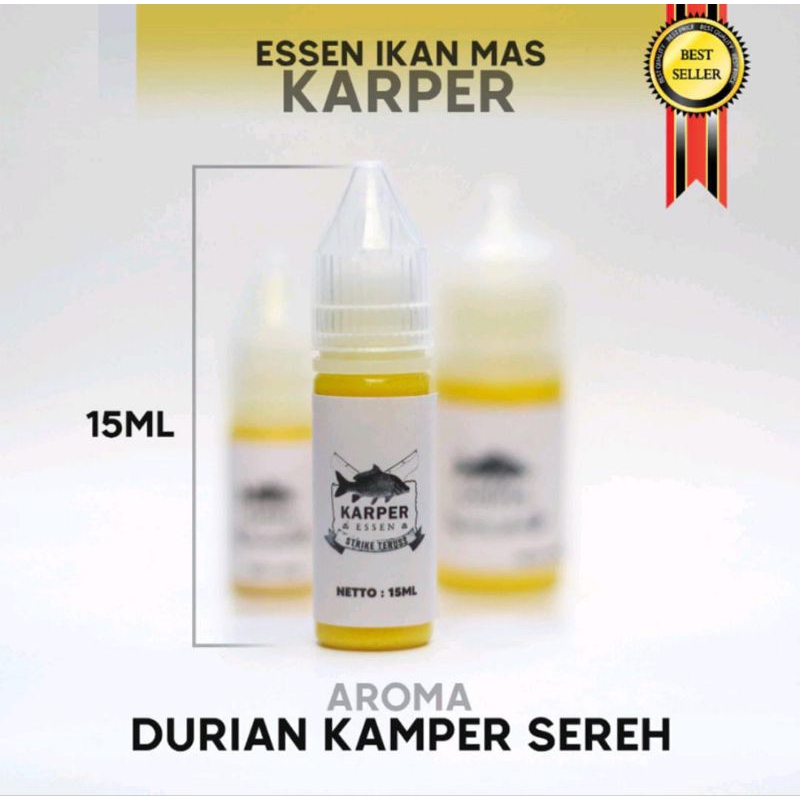 Jual ESSEN IKAN KARPER/ AROMA DURIAN KAMPER SEREH // IKAN MAS 15ML ...