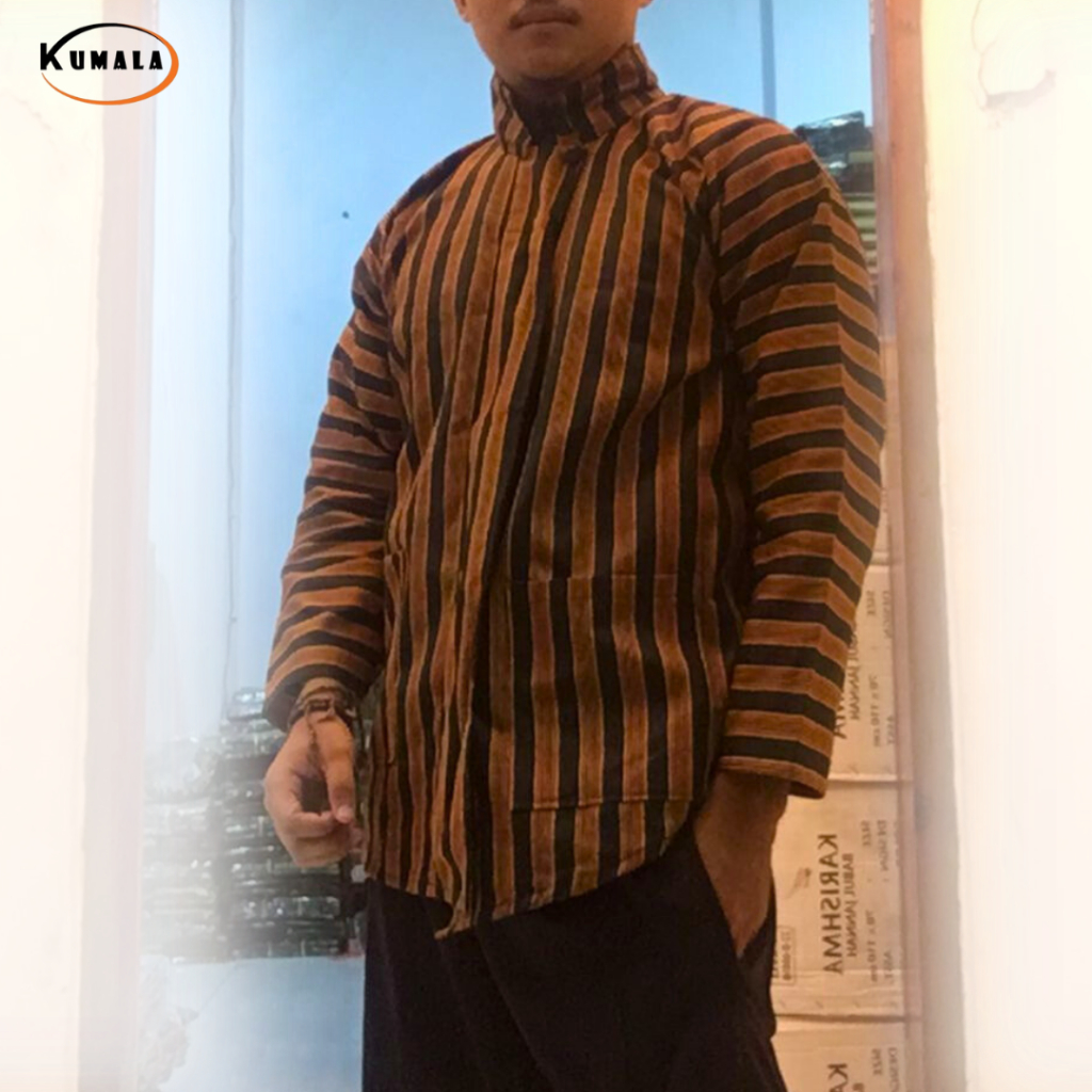 Jual BAJU SURJAN LURIK BAJU ADAT JAWA BLANGKON JARIK | Shopee Indonesia