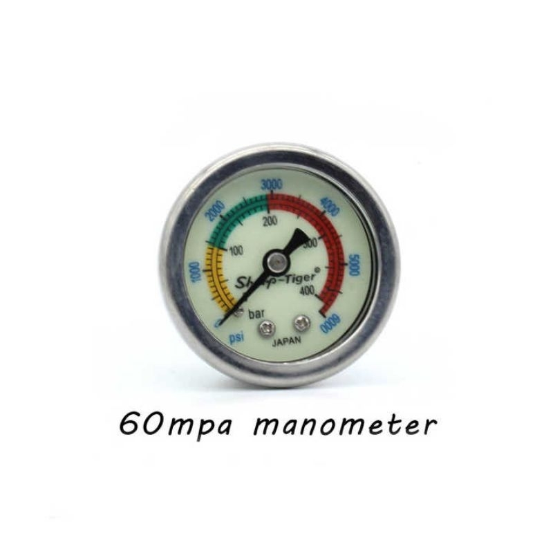 Jual Manometer besar 6000psi DRAT M10*1 pompa pcp | Shopee Indonesia