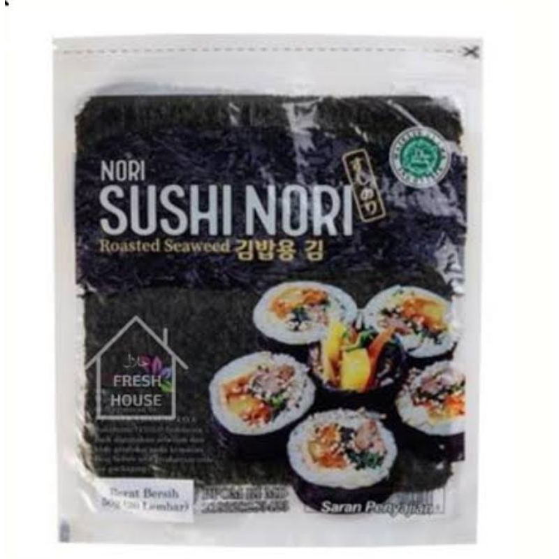 Jual Sushi Nori Sheet Gold 10 Lembar / Sushi Nori 20 Lembar dan Sushi Nori 50 lembar / Sushi ...