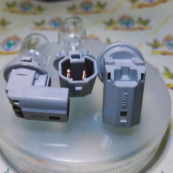 Jual Soket Fitting + Bohlam Lampu Senja Kota Mundur Plat Nomor Original ...