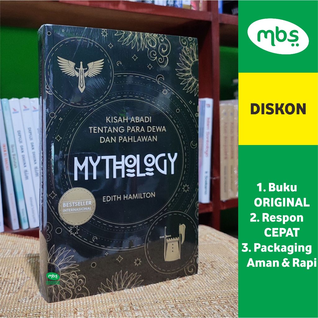 Jual BUKU MYTHOLOGY - Kisah Abadi Tentang Para Dewa dan Pahlawan ...