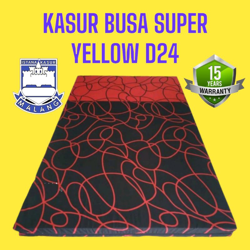 Jual KASUR BUSA SUPER YELLOW SM5 D24 GARANSI 15 TH | Shopee Indonesia
