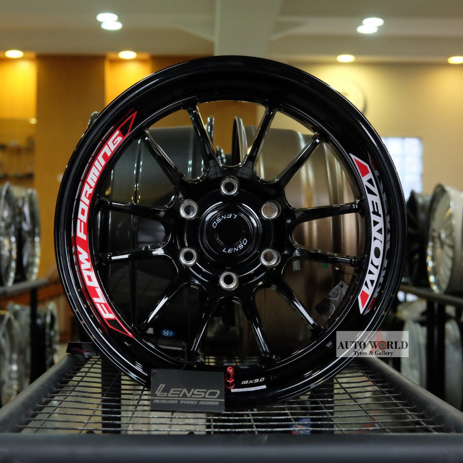 Jual Velg Original Lenso Venom 5 Ring 18 PCD 6x139.7 (Fortuner, Pajero) | Shopee Indonesia