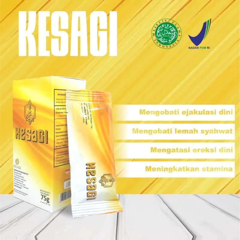 Jual KESAGI KEMASAN NAMA BARU 100% Asli MADU KUAT PRIA TAHAN LAMA ...