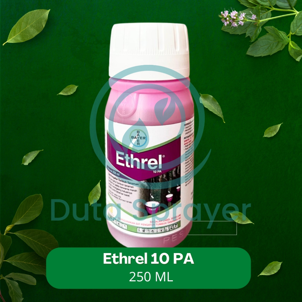 Jual Ethrel 10 PA 250ml Zat Pengatur Tumbuh Karet Pupuk ZPT BAYER 250 ...