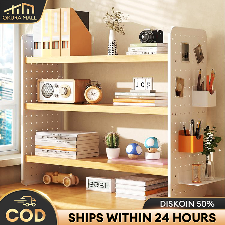Jual Rak Buku Desktop Rak Meja Stationery Rak Buku Meja Dinding ...